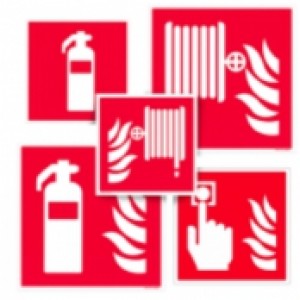 Pictogrambordjes voor plaatsaanwijzing